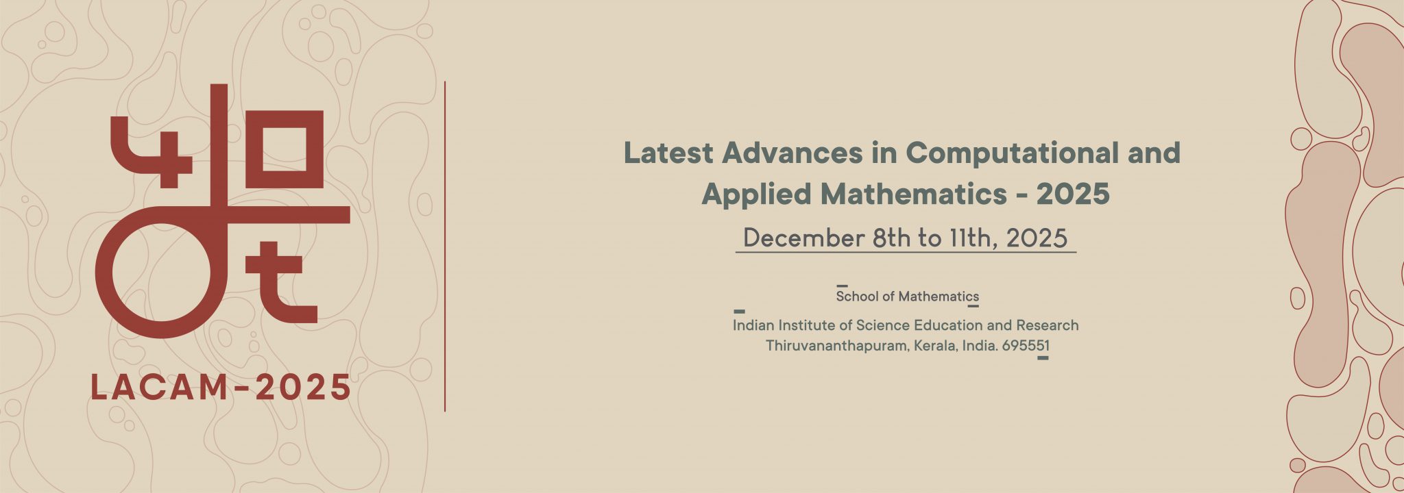 LACAM-25 – Indian Institute of Science Education and Research ...